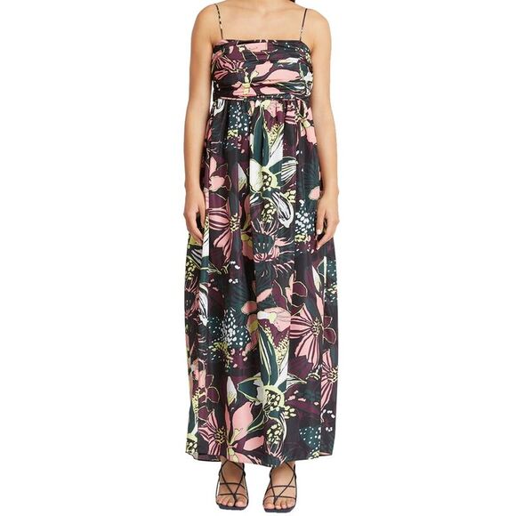 Tanya Taylor | Dresses | Tanya Taylor Womens Arabeth Midi Dress | Poshmark